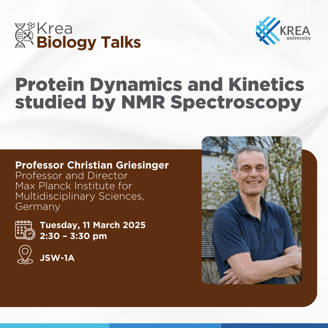 A Talk on 'Protein Dynamics and Kinetics studied by NMR Spectroscopy ...