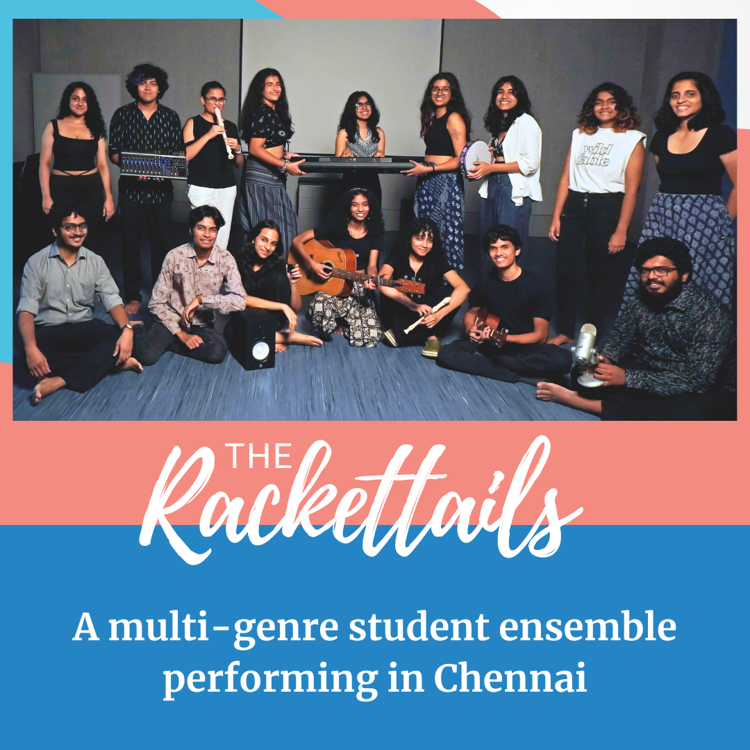 The Rackettails - Performing in Chennai | Krea University - Top ...